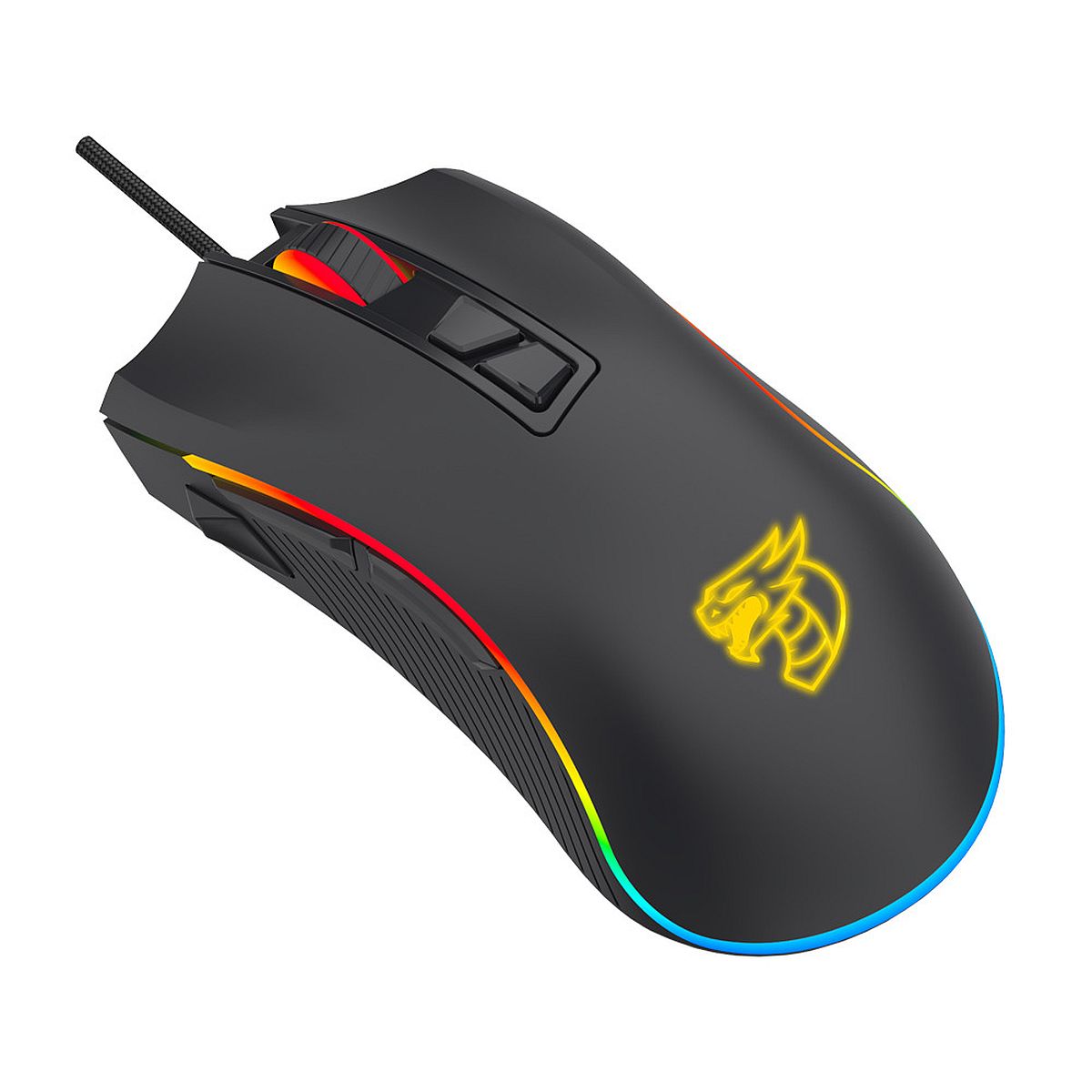 Mouse Gamer ShengLong M808PX Rainbow - Compulider